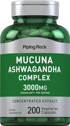 Piping Rock ashwagandha capsules for stress relief