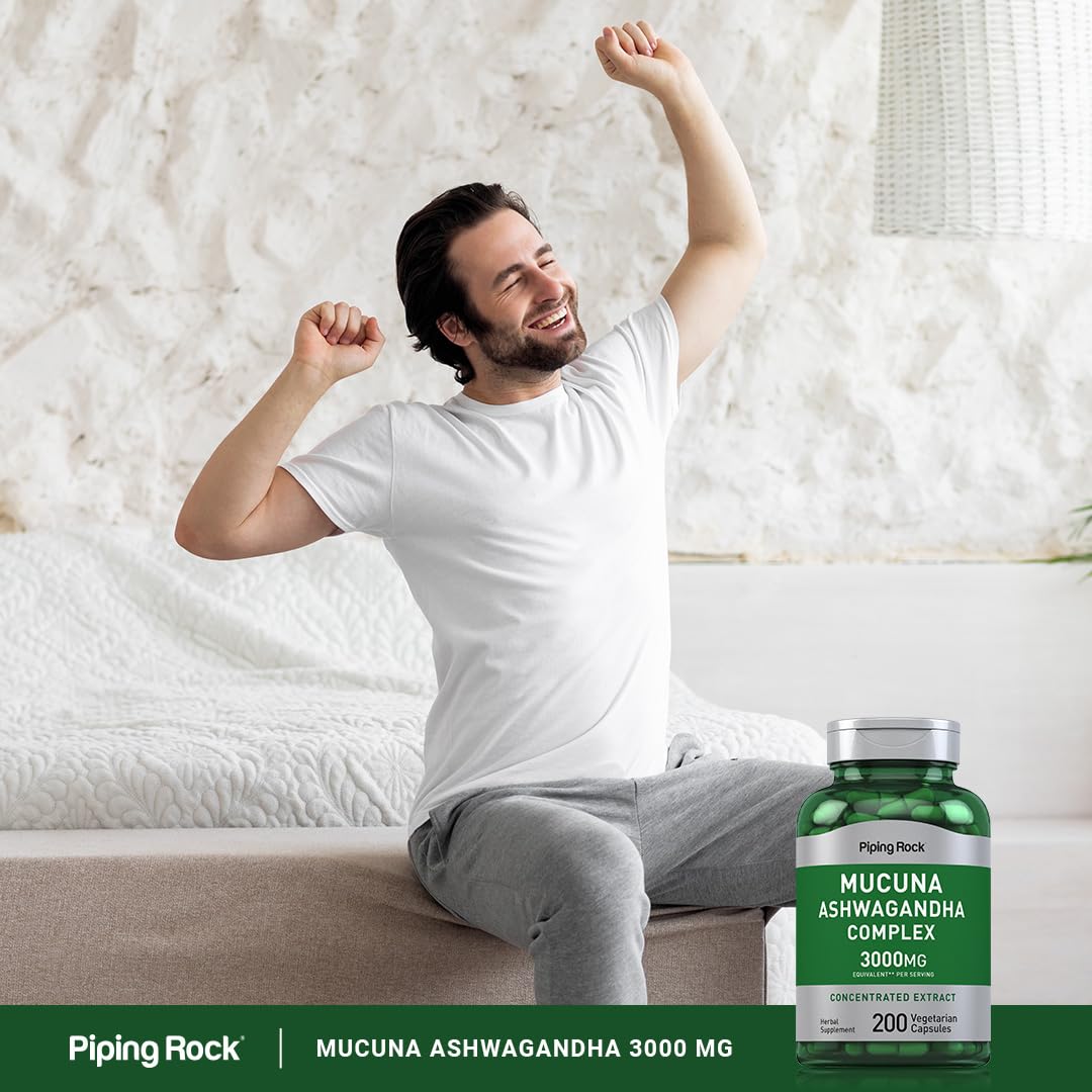 Piping Rock ashwagandha for energy boost