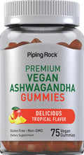 Piping Rock ashwagandha gummies for stress relief