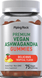 Piping Rock ashwagandha gummies for stress relief