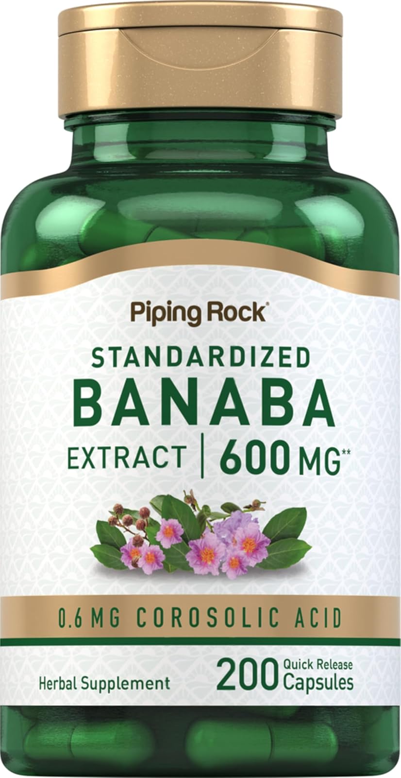 Piping Rock Banaba Leaf capsules