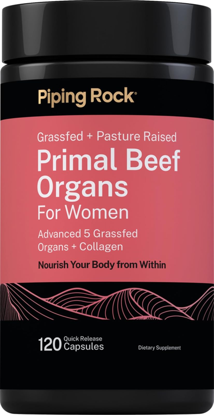 Piping Rock beef organ capsules