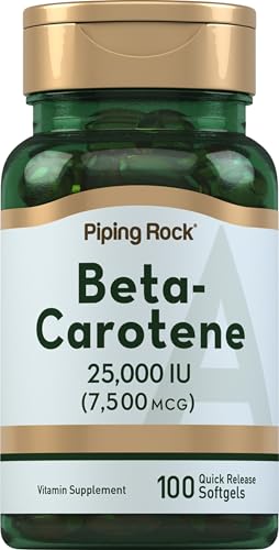 Piping Rock Beta Carotene softgels