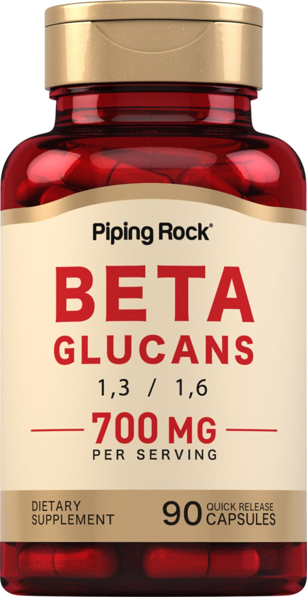 Piping Rock beta glucan capsules