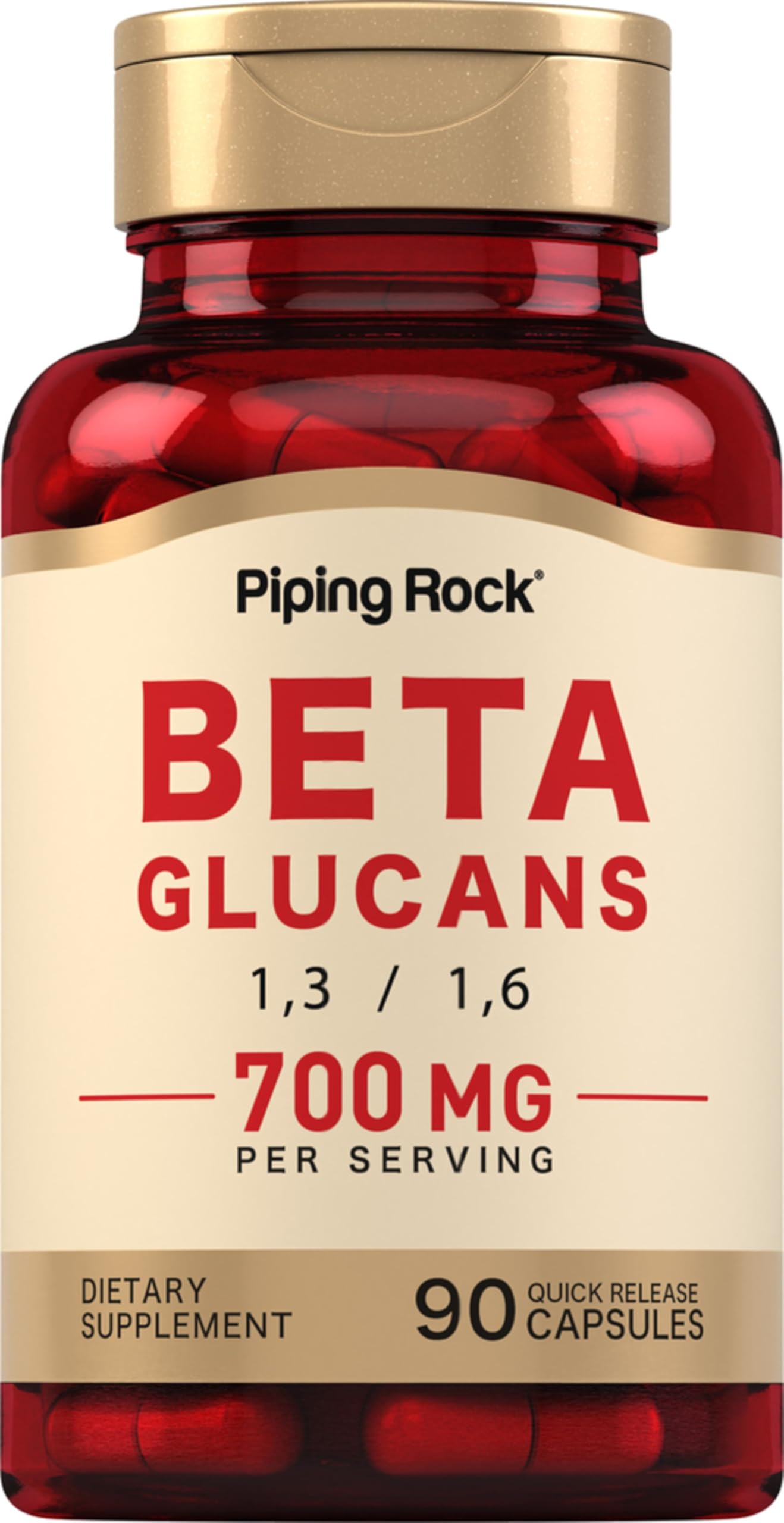 Piping Rock beta glucan capsules