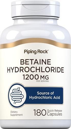 Piping Rock Betaine HCL capsules