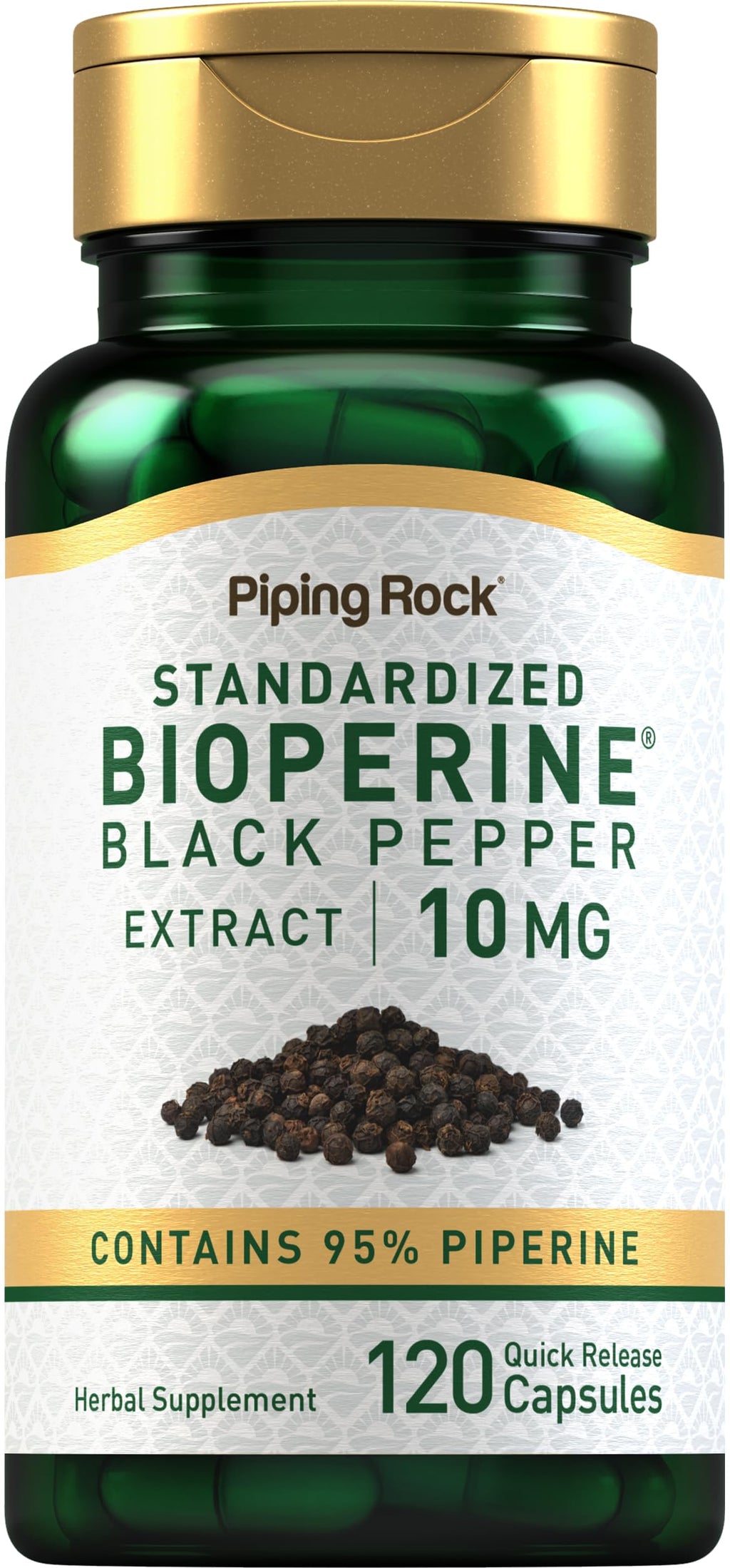 Piping Rock Bioperine supplement capsules