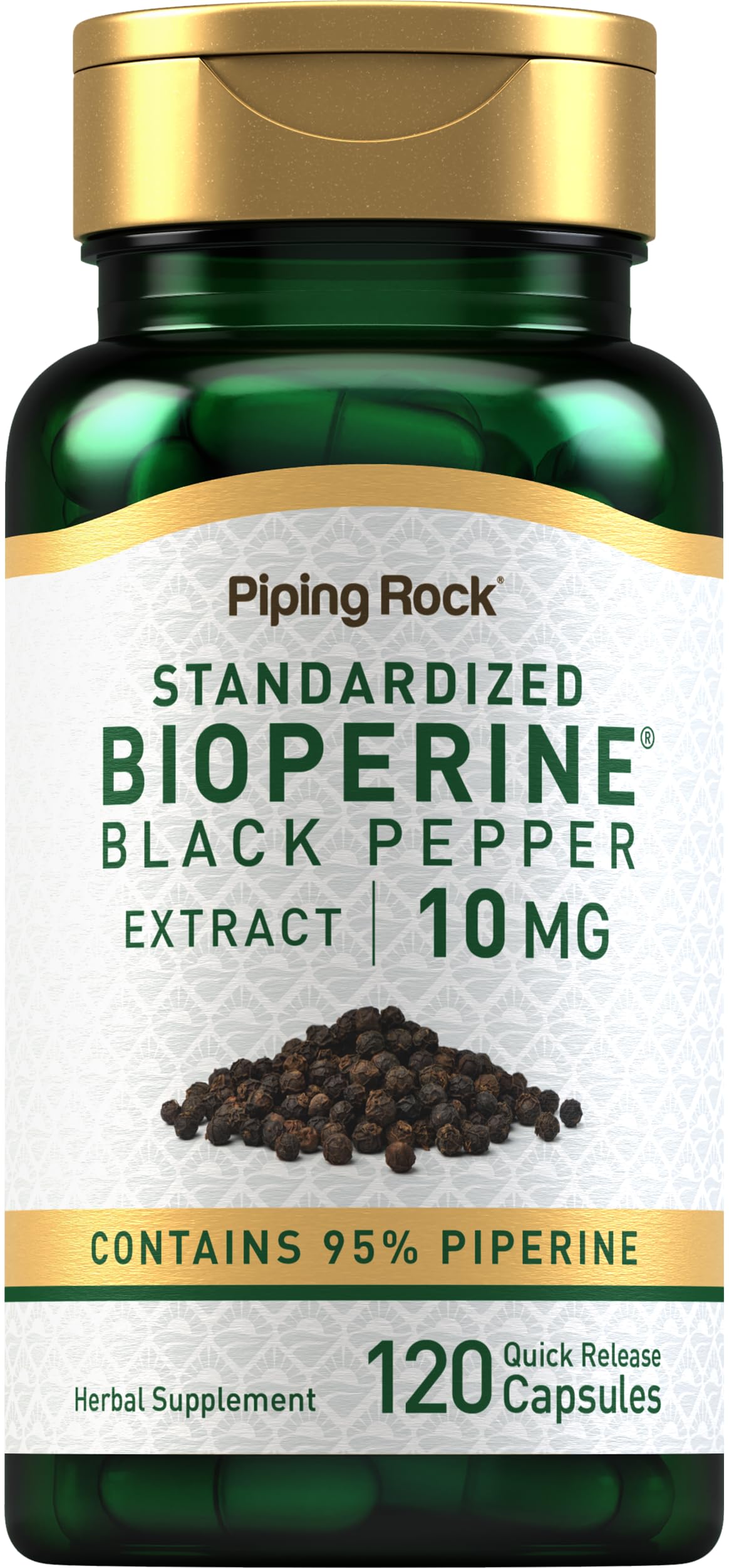 Piping Rock Bioperine supplement capsules