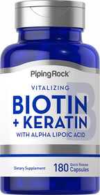 Piping Rock Biotin 5000 mcg capsules