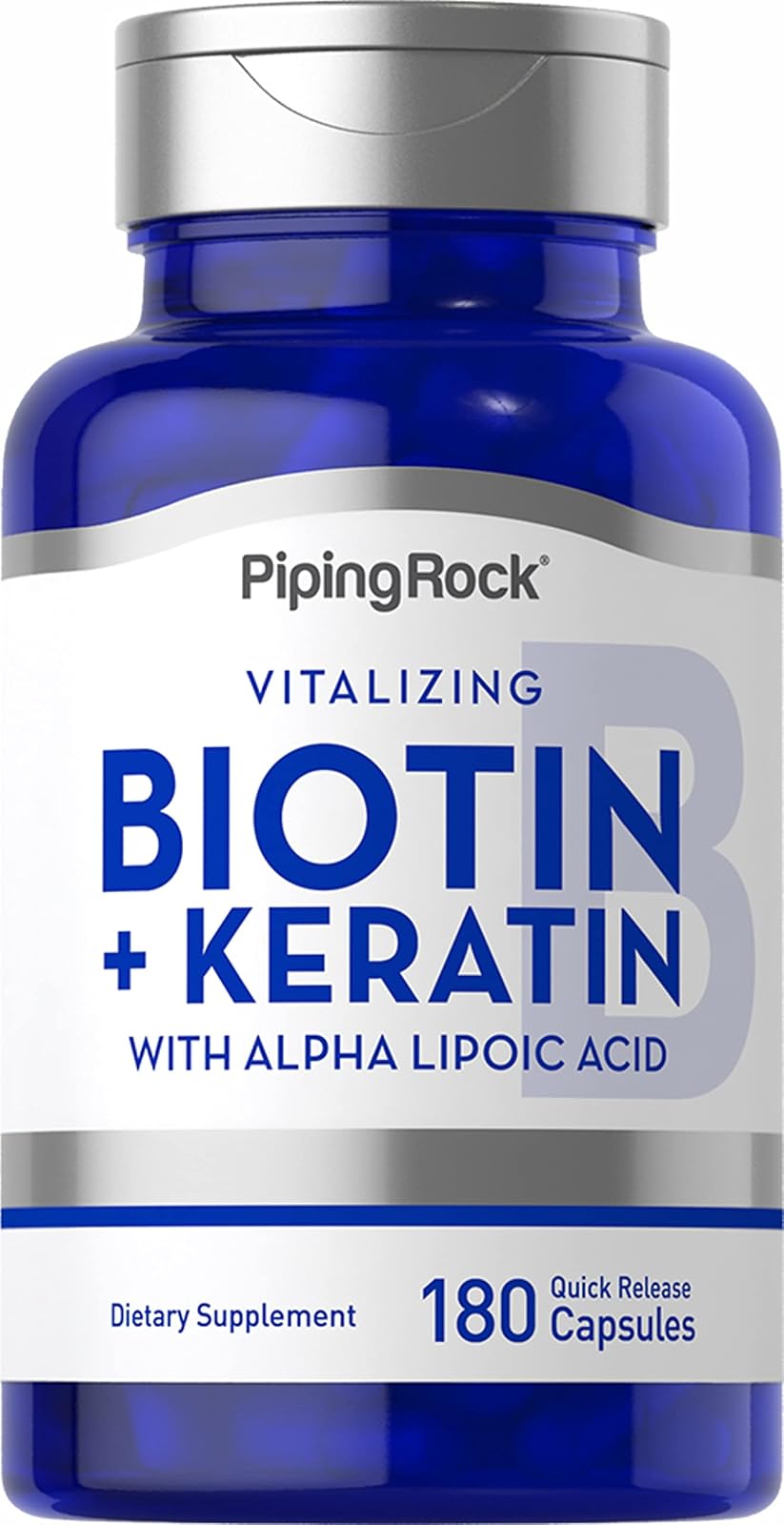Piping Rock Biotin 5000 mcg capsules