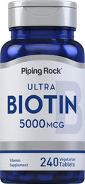 Piping Rock Biotin 5000 mcg tablets