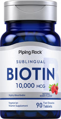 Piping Rock biotin fast dissolve tablets