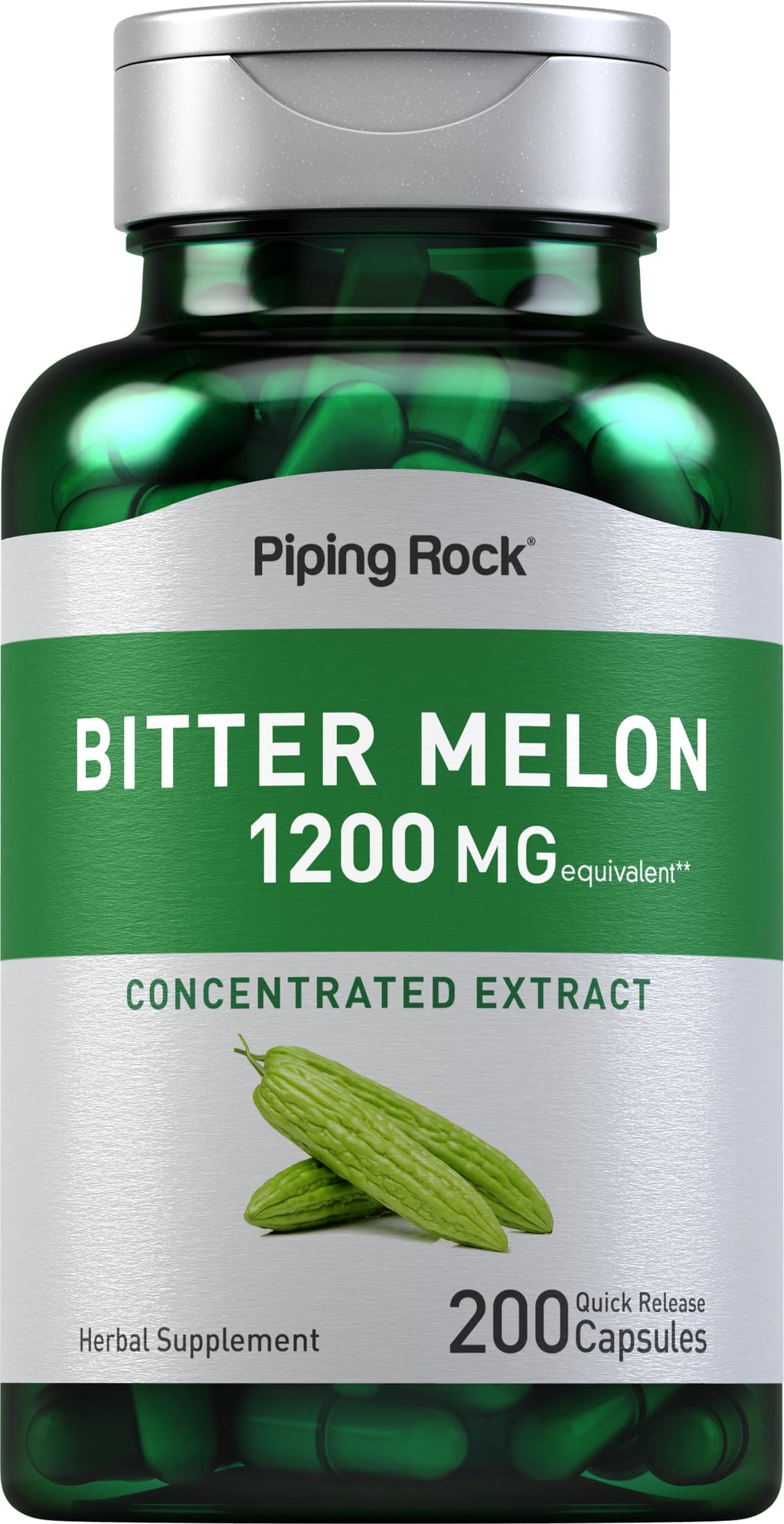 Piping Rock bitter melon capsules benefits