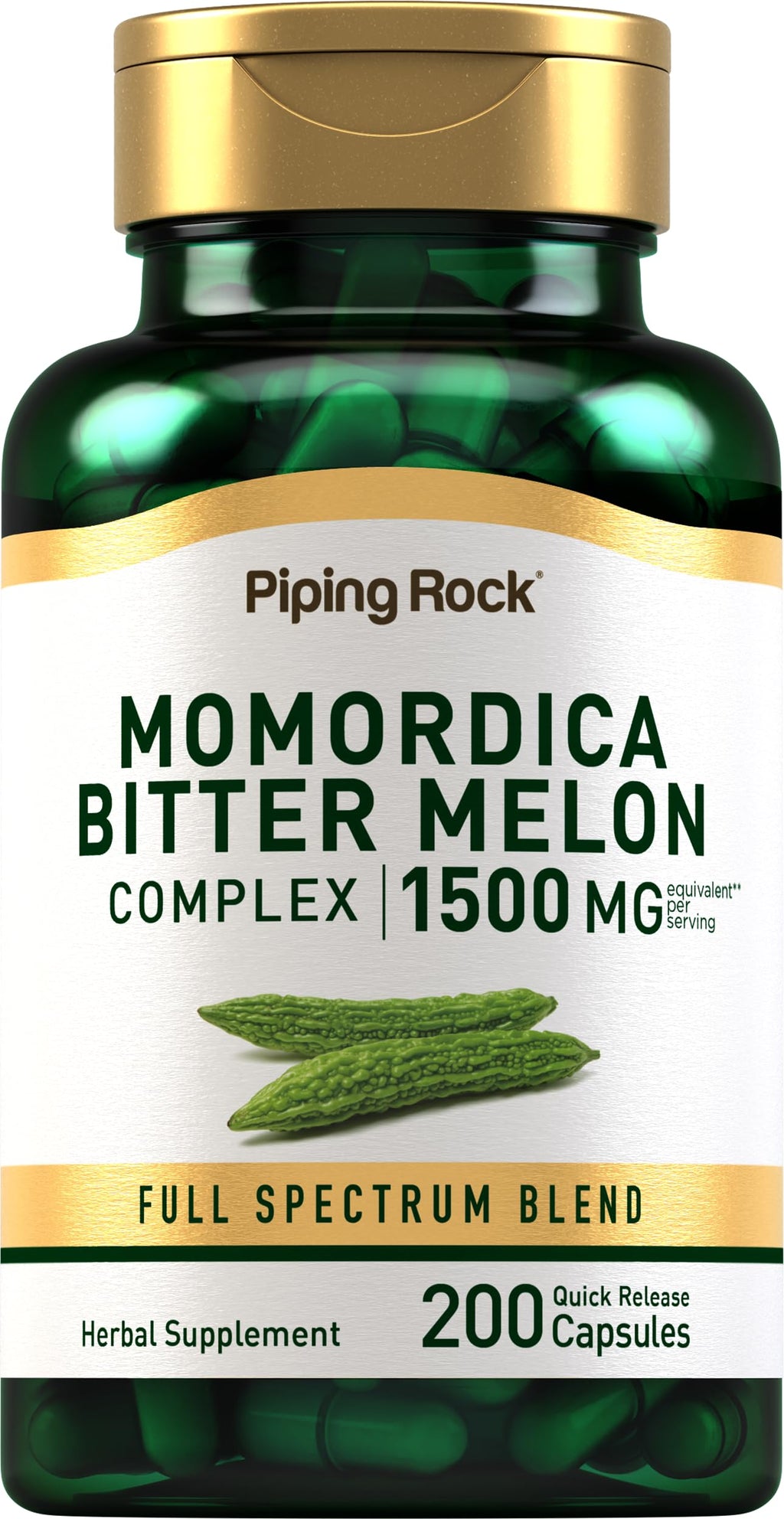 Piping Rock bitter melon capsules