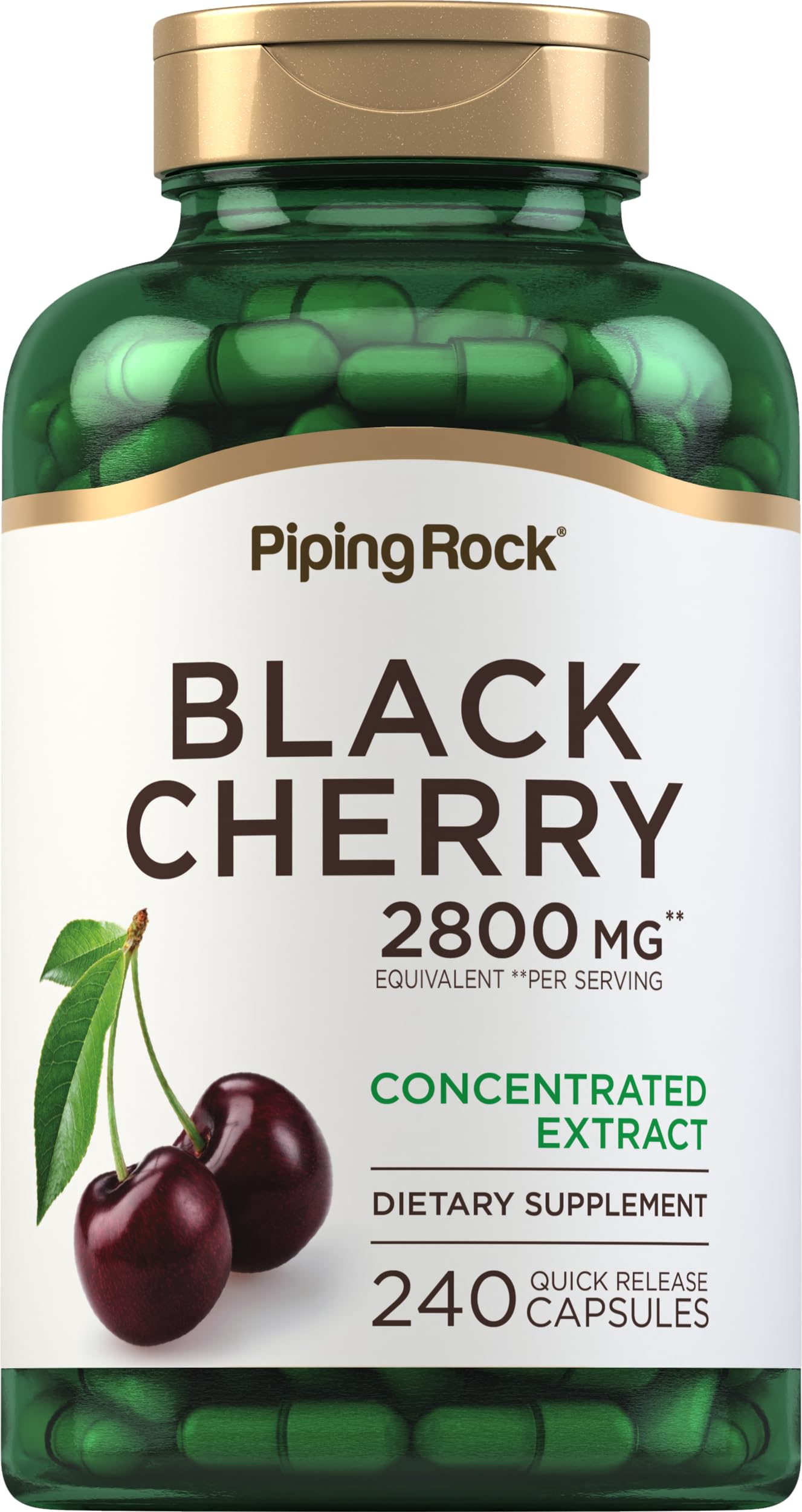 Piping Rock black cherry extract capsules