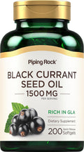 Piping Rock black currant seed oil benefits