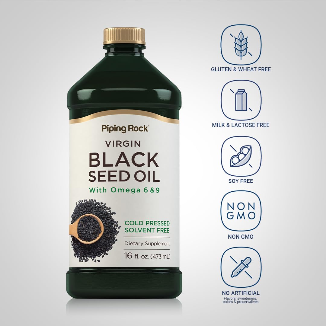 Piping Rock black seed oil