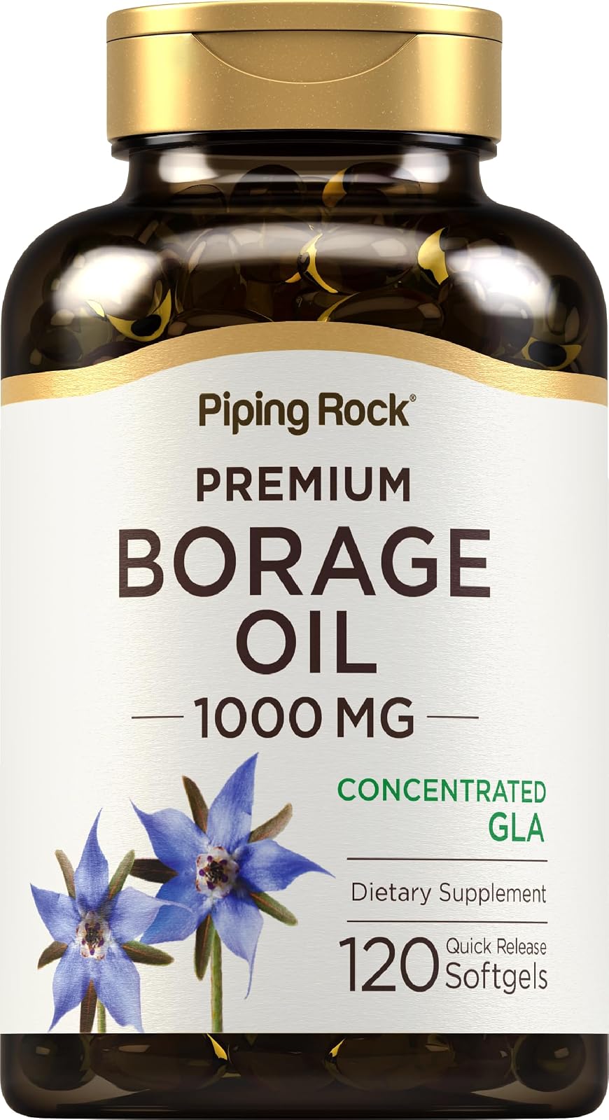 Piping Rock borage oil softgels