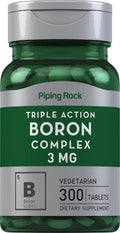 Piping Rock Boron 3 mg tablets