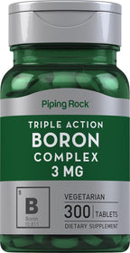 Piping Rock Boron 3 mg tablets