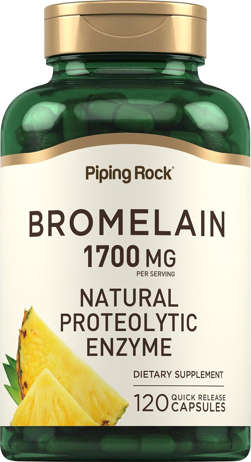 Piping Rock bromelain digestive support
