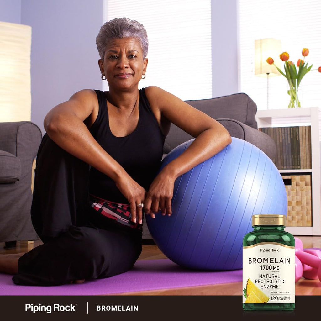 Piping Rock bromelain enzyme benefits