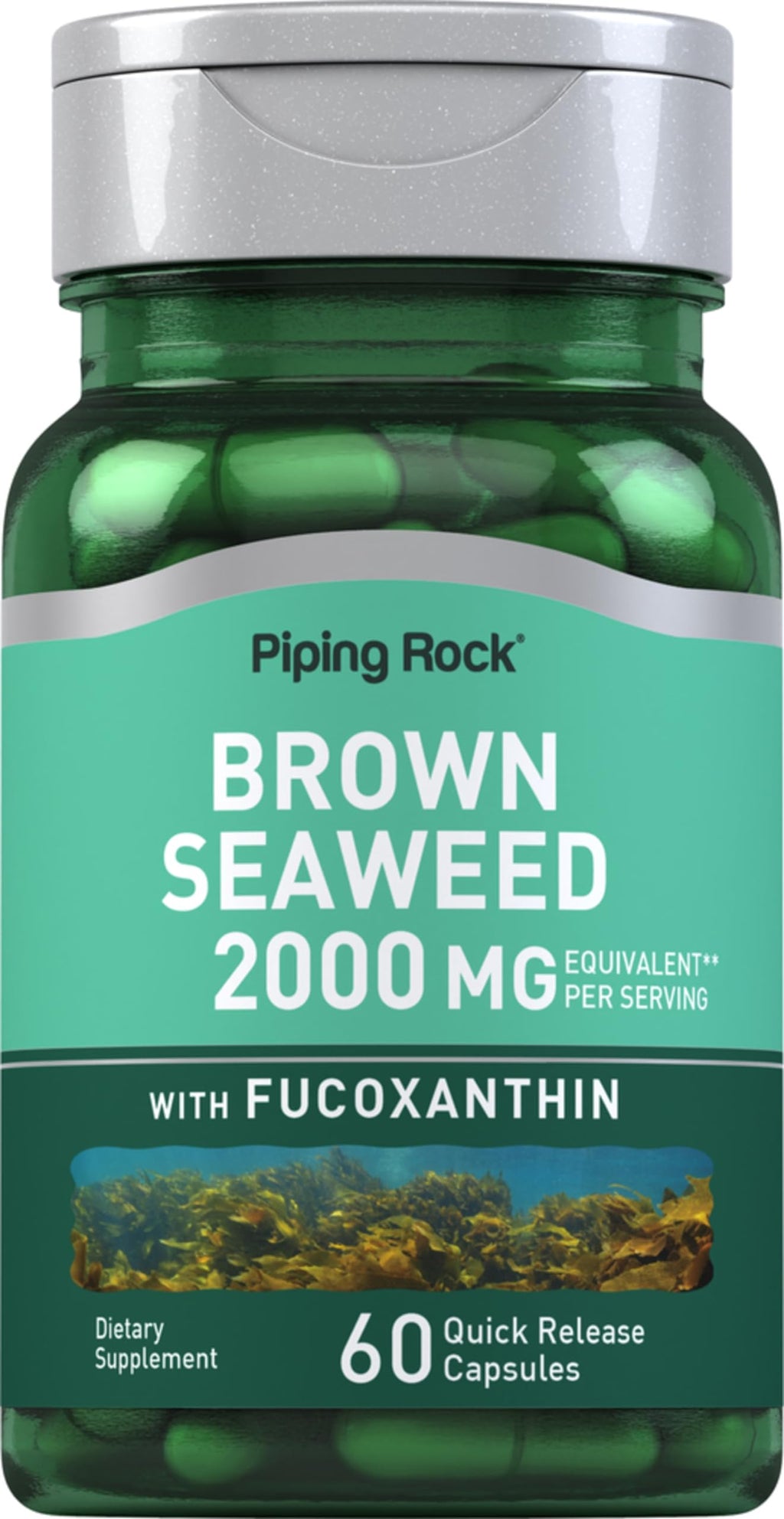Piping Rock brown seaweed capsules