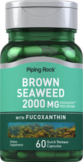 Piping Rock brown seaweed capsules