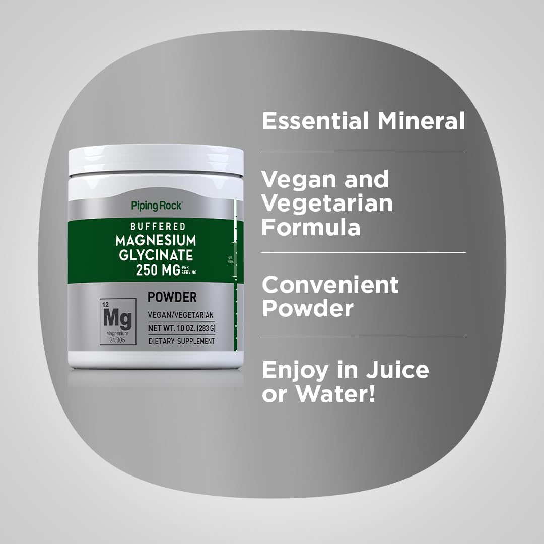 Piping Rock buffered magnesium benefits