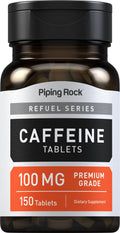 Piping Rock caffeine tablets for energy