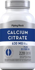 Piping Rock Calcium Citrate benefits