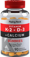 Piping Rock calcium gummies for strong bones