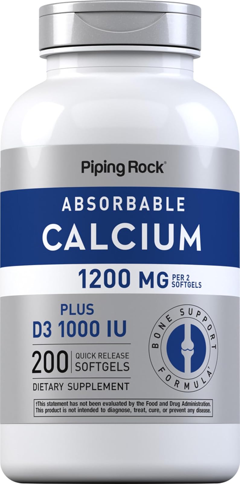 Piping Rock Calcium supplement with Vitamin D