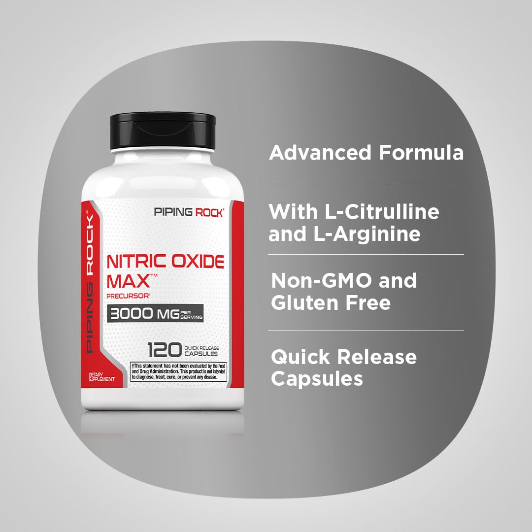 Piping Rock capsules for muscle pump