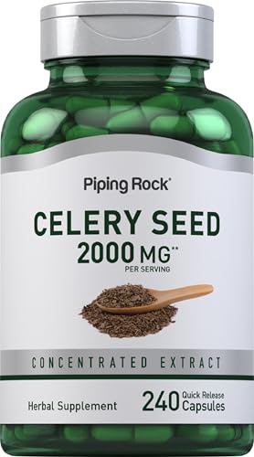 Piping Rock celery seed extract capsules