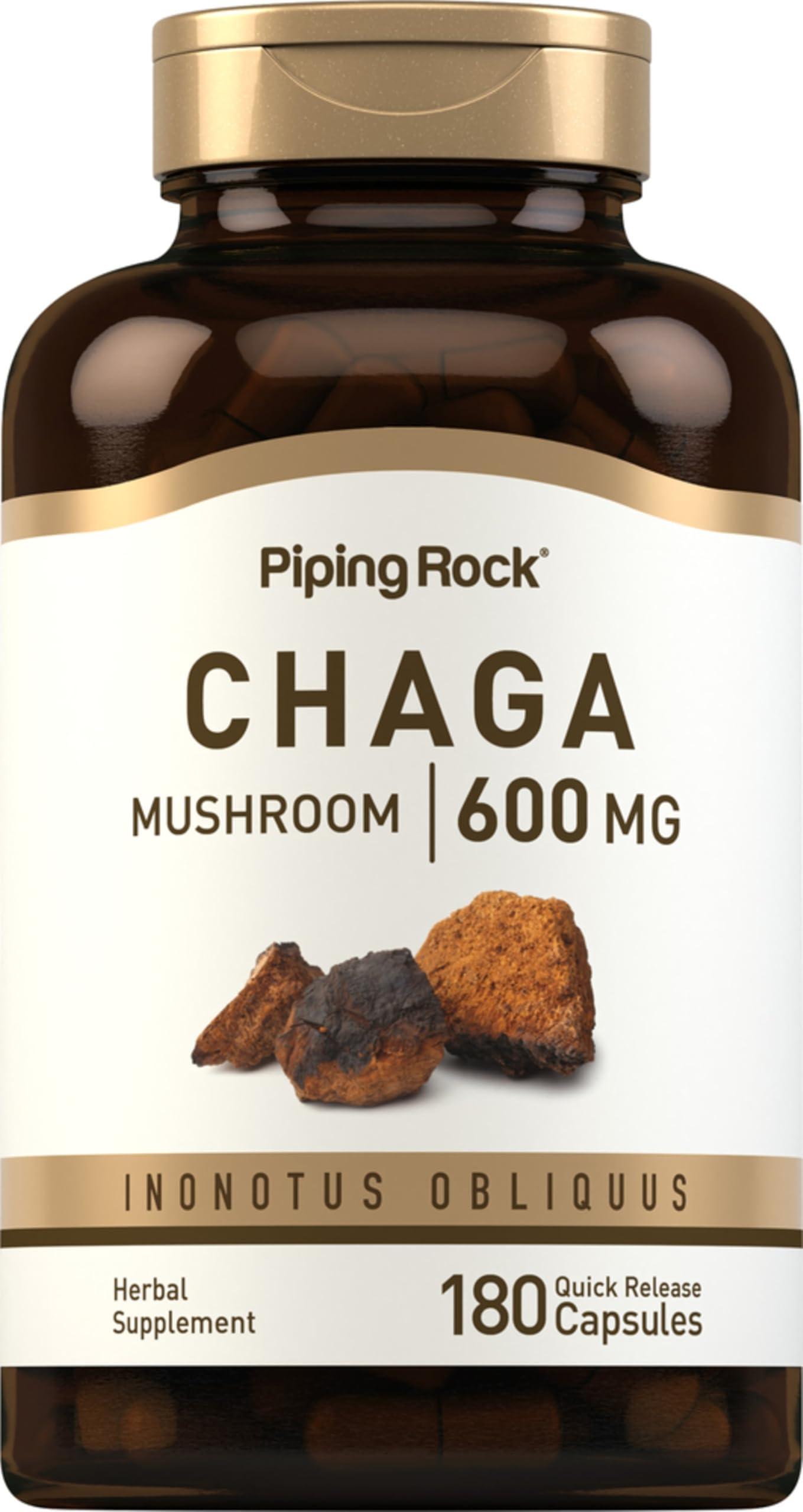Piping Rock Chaga mushroom capsules