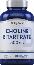 Piping Rock Choline Bitartrate capsules