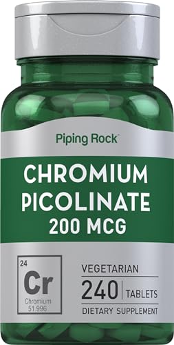 Piping Rock Chromium Picolinate tablets