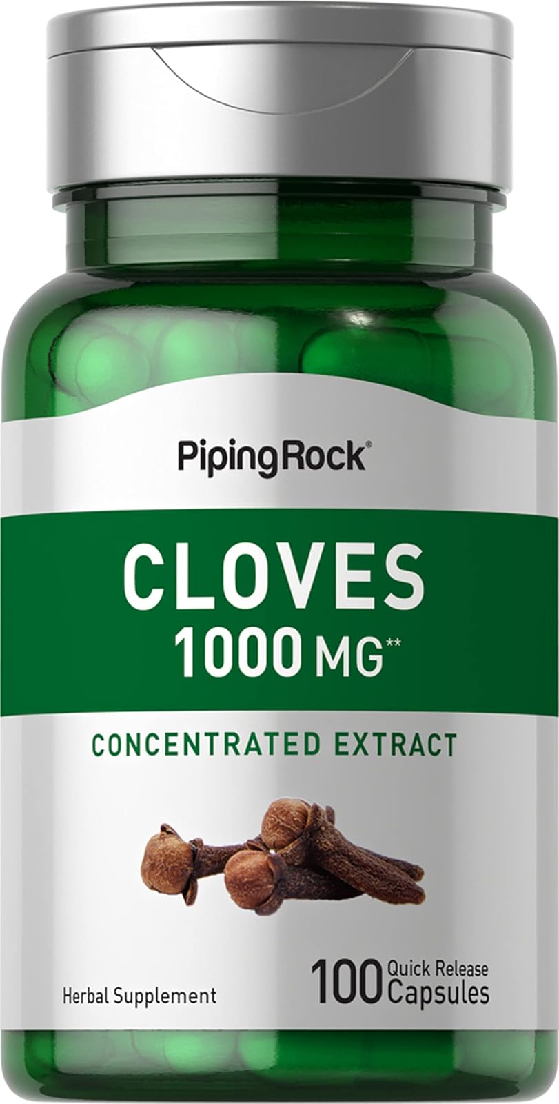 Piping Rock Cloves 500 mg capsules
