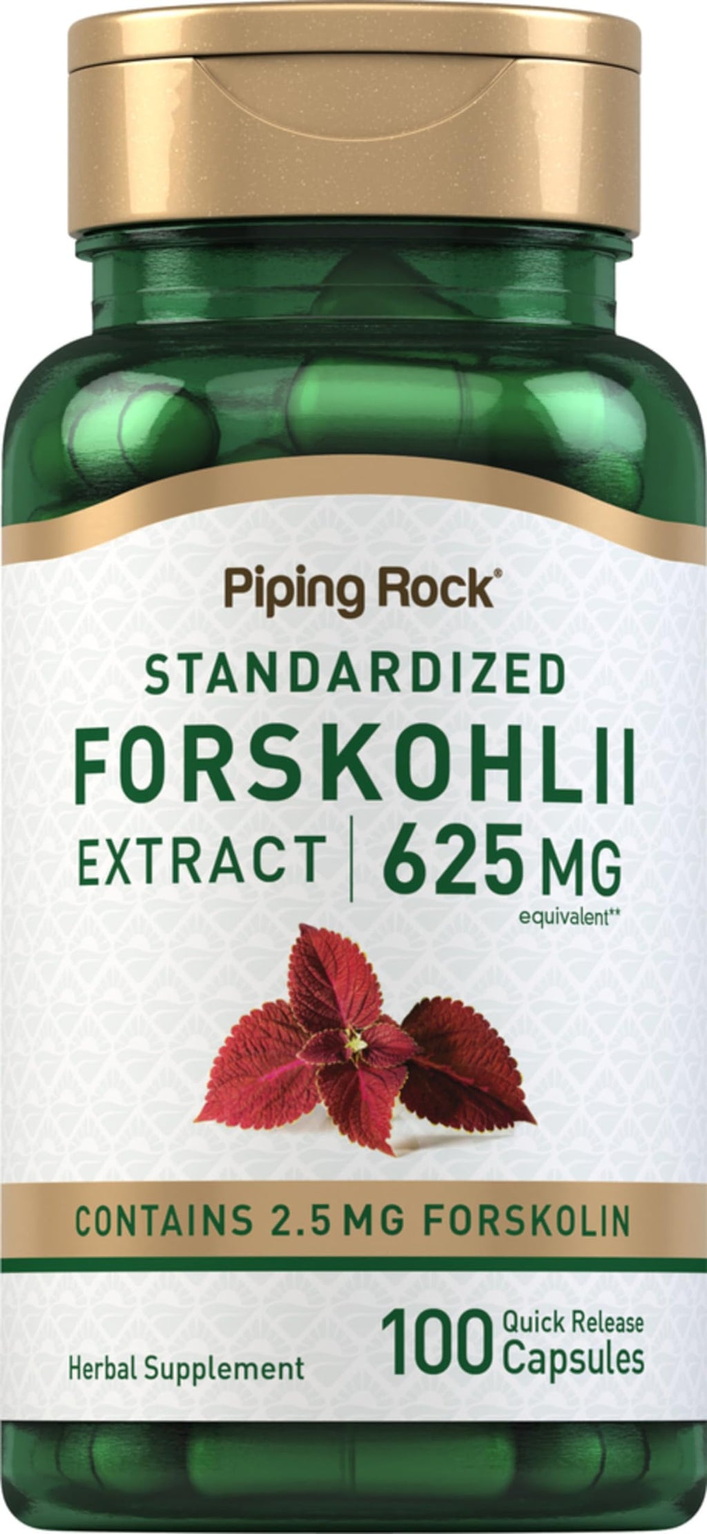 Piping Rock Coleus Forskohlii capsules