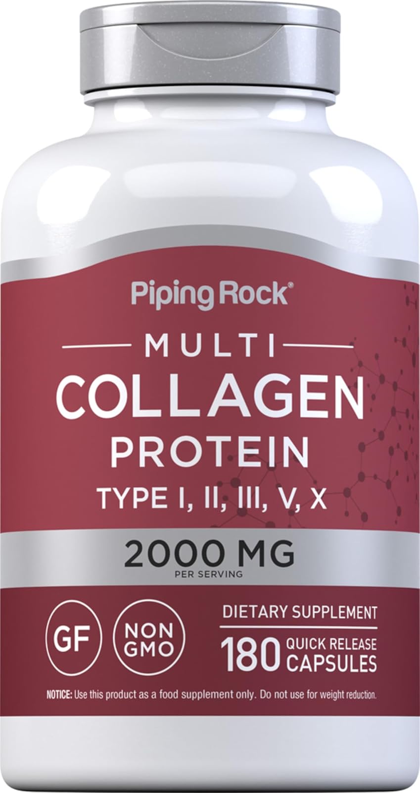 Piping Rock collagen protein capsules