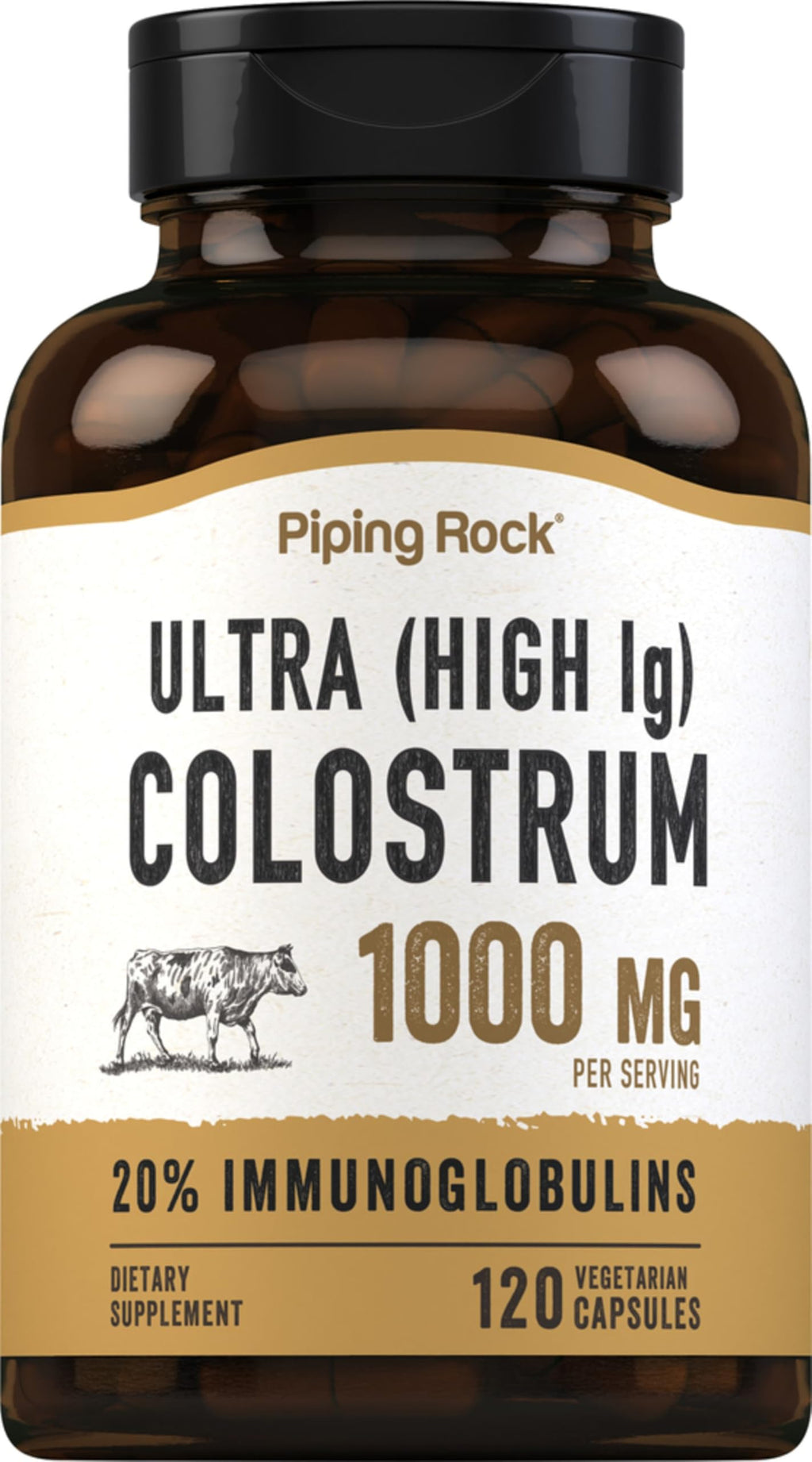 Piping Rock colostrum capsules for immunity