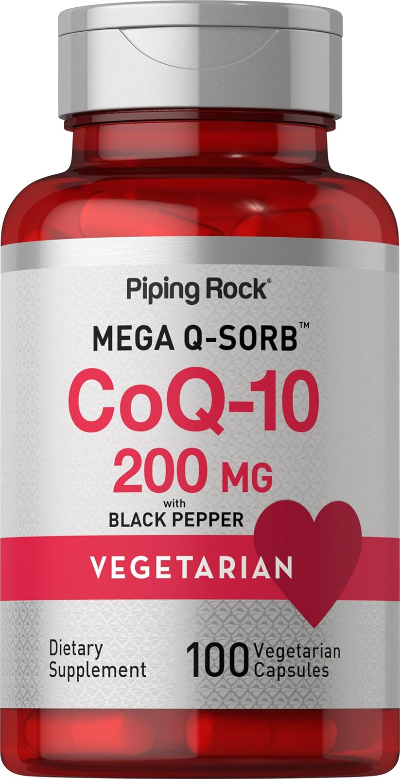 Piping Rock CoQ10 200 mg capsules