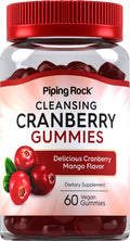 Piping Rock cranberry gummies for health