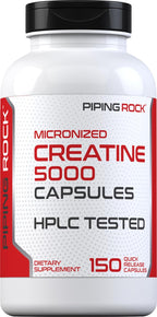 Piping Rock creatine monohydrate capsules