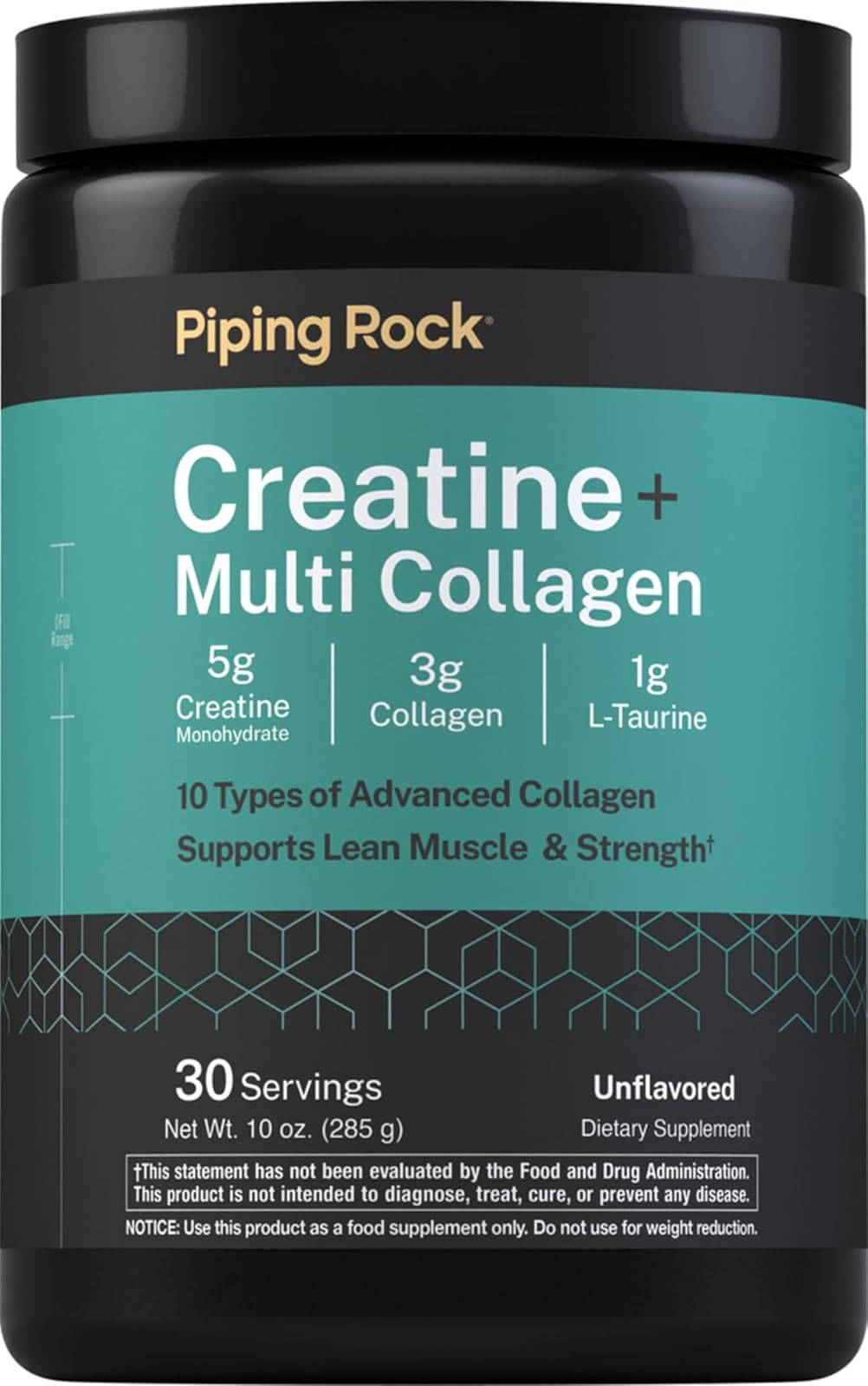Piping Rock creatine monohydrate powder