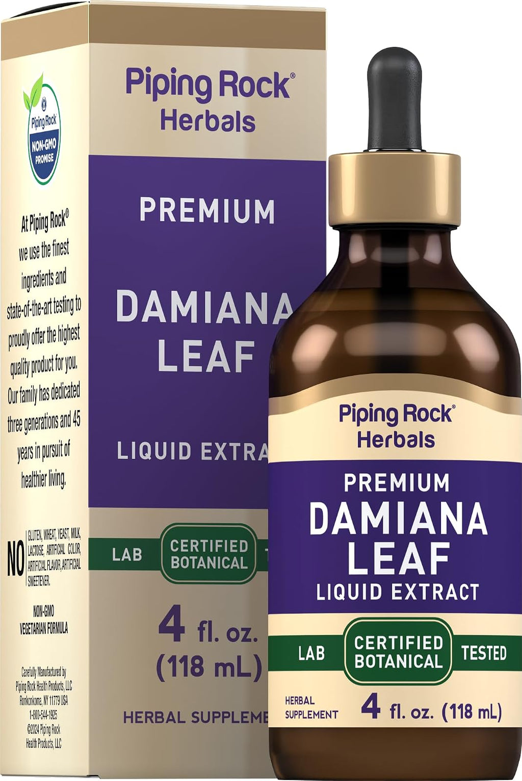 Piping Rock Damiana leaf tincture