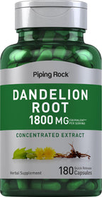 Piping Rock dandelion root capsules