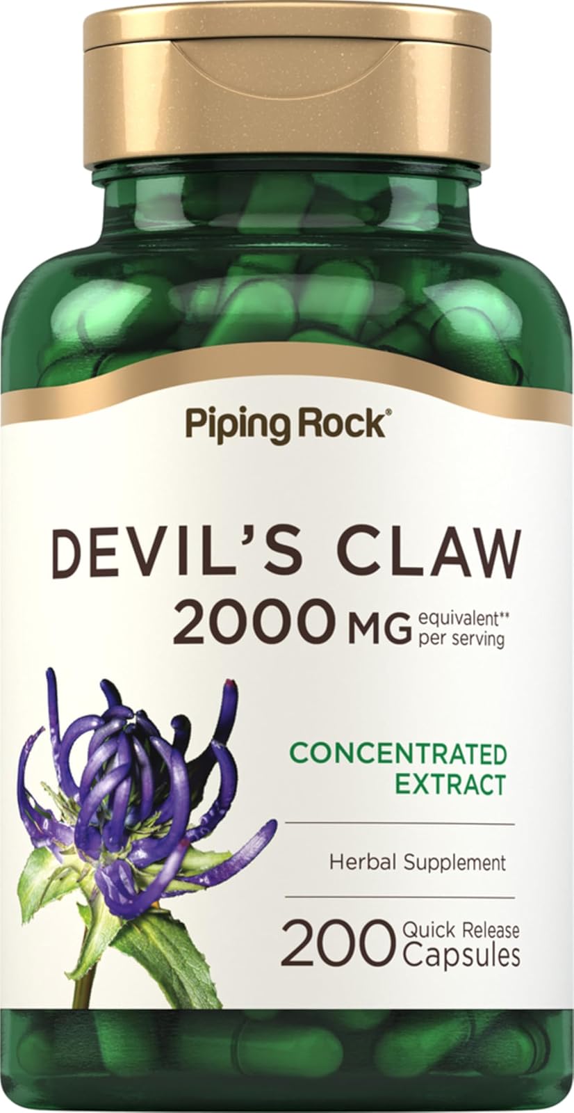 Piping Rock Devils Claw capsules