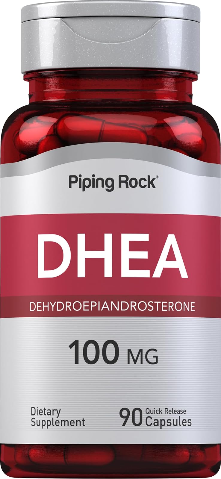 Piping Rock DHEA 100 mg capsules